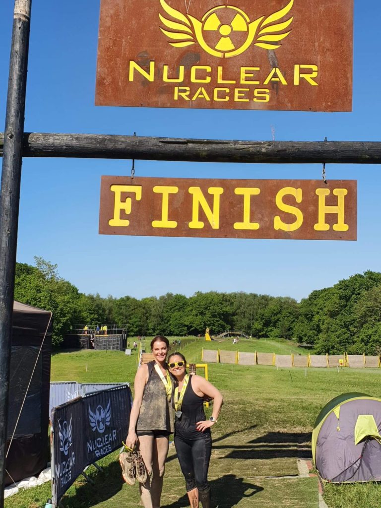 My Sisters First Ever Obstacle Race - Fat Girl Fit
